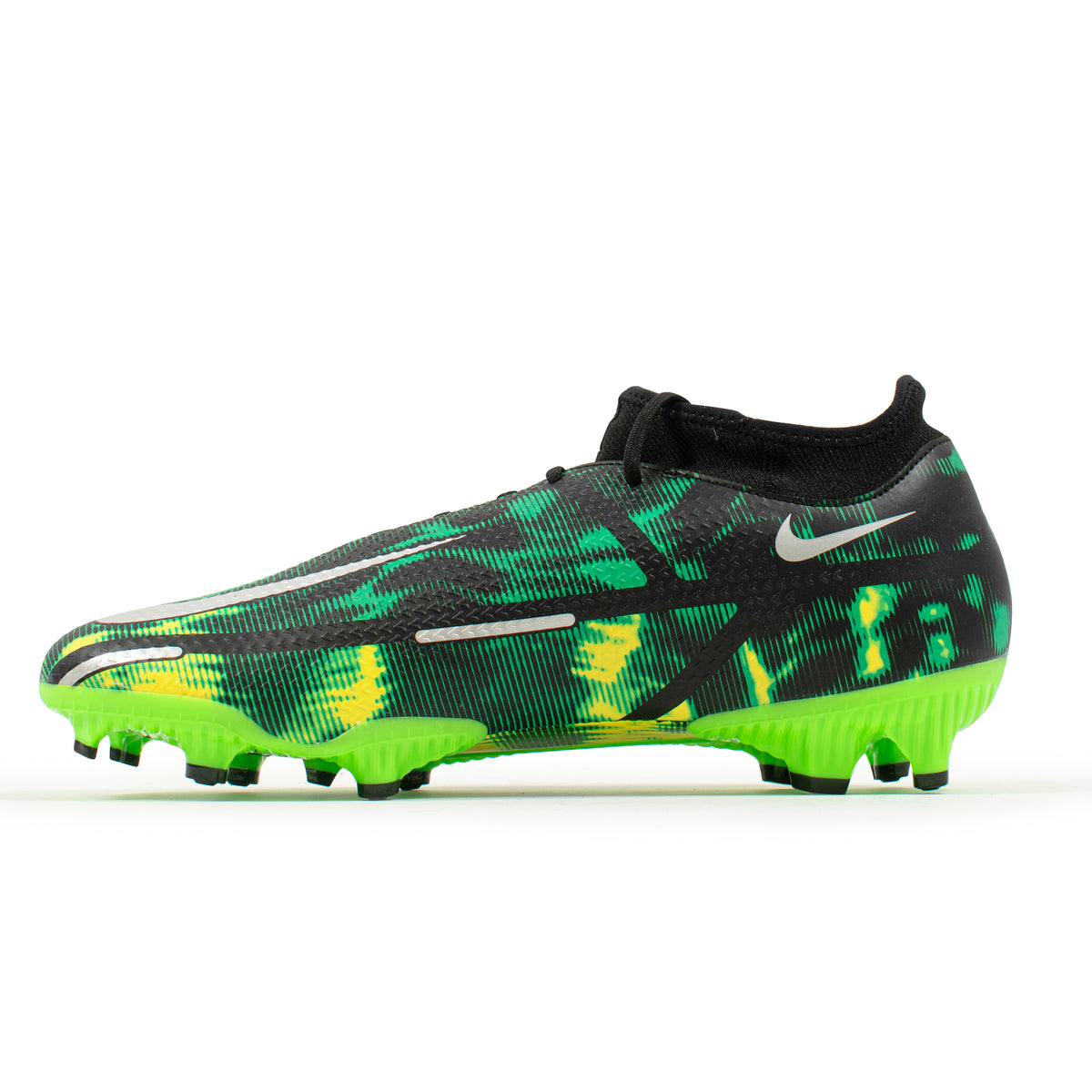Nike Phantom GT2 SW Academy Black Green GF FG – Classic Soccer Cleats