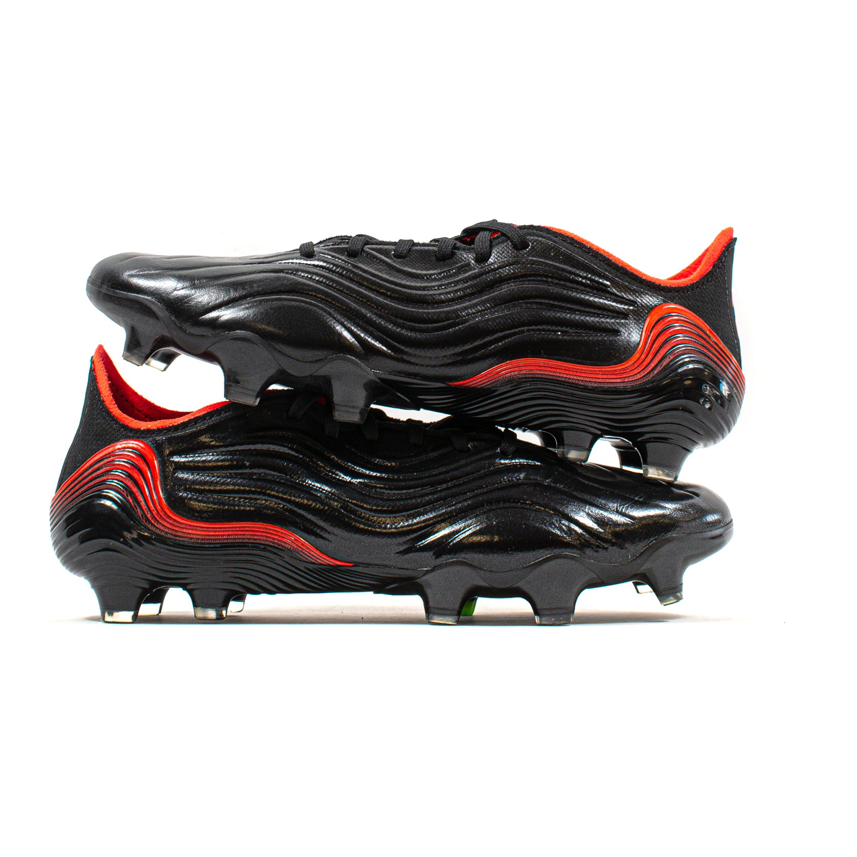 Adidas Copa Sense.1 Black Red FG – Classic Soccer Cleats