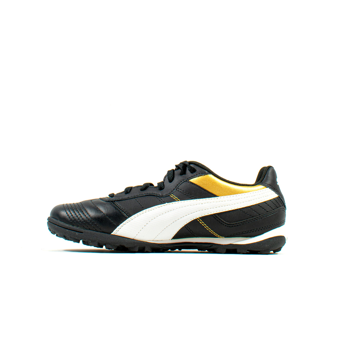 Puma Attacanto L TT Black Turf – Classic Soccer Cleats