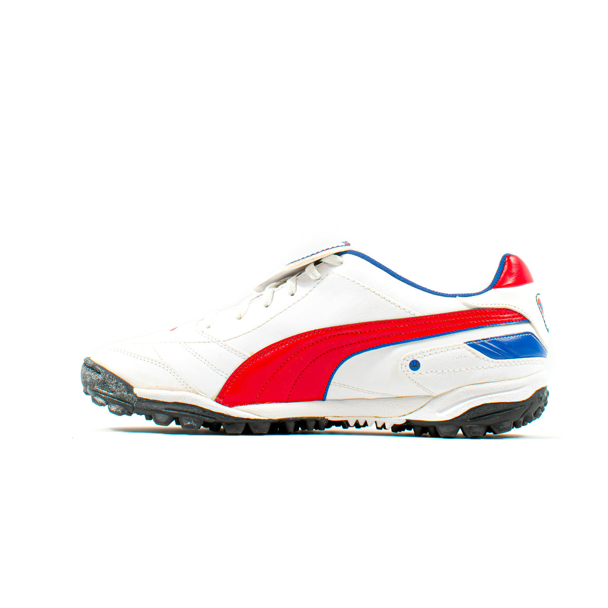 Puma Esito Finale TT FH White Red Turf – Classic Soccer Cleats