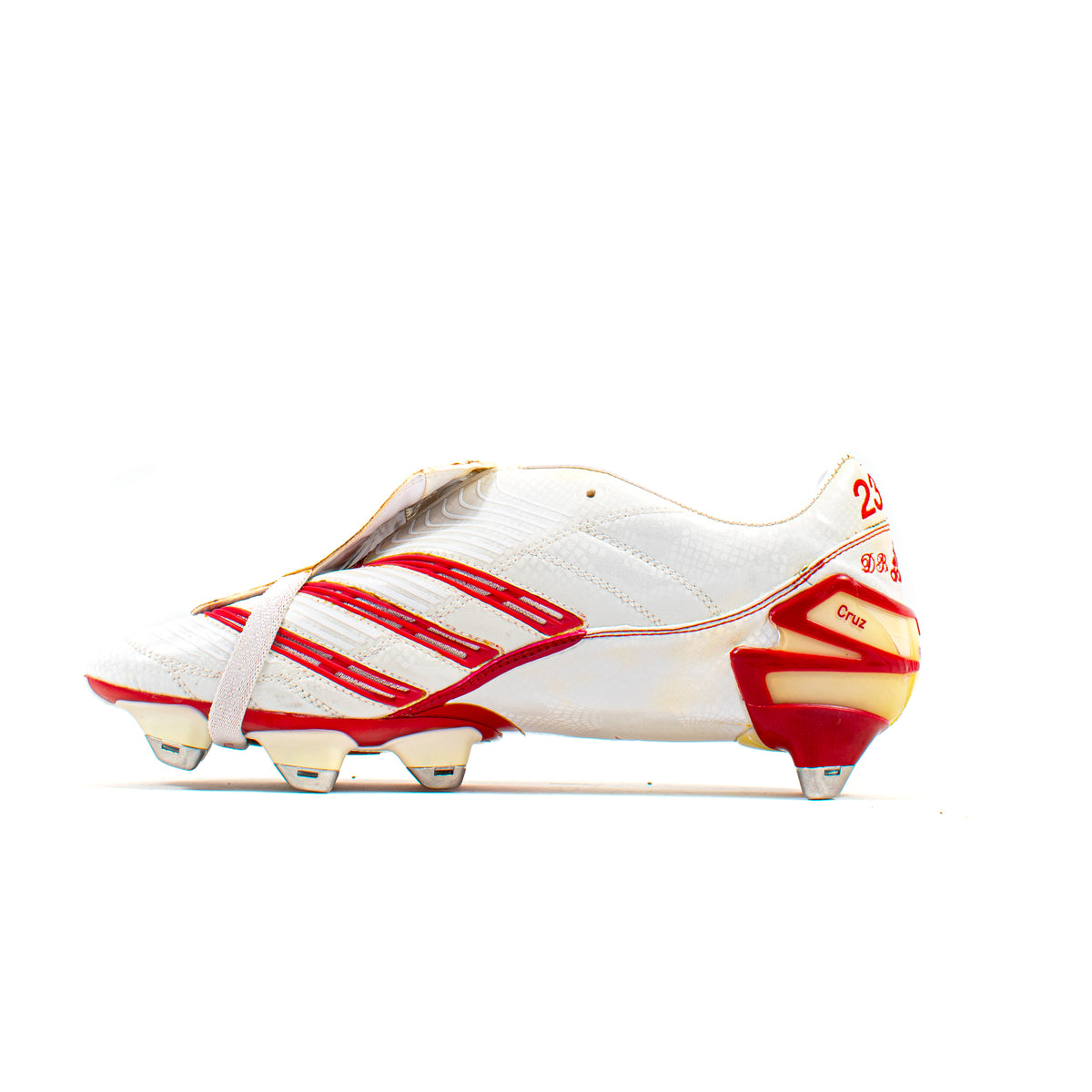 David Beckham Match Worn Issued Predator Absolute LA Galaxy – Classic ...