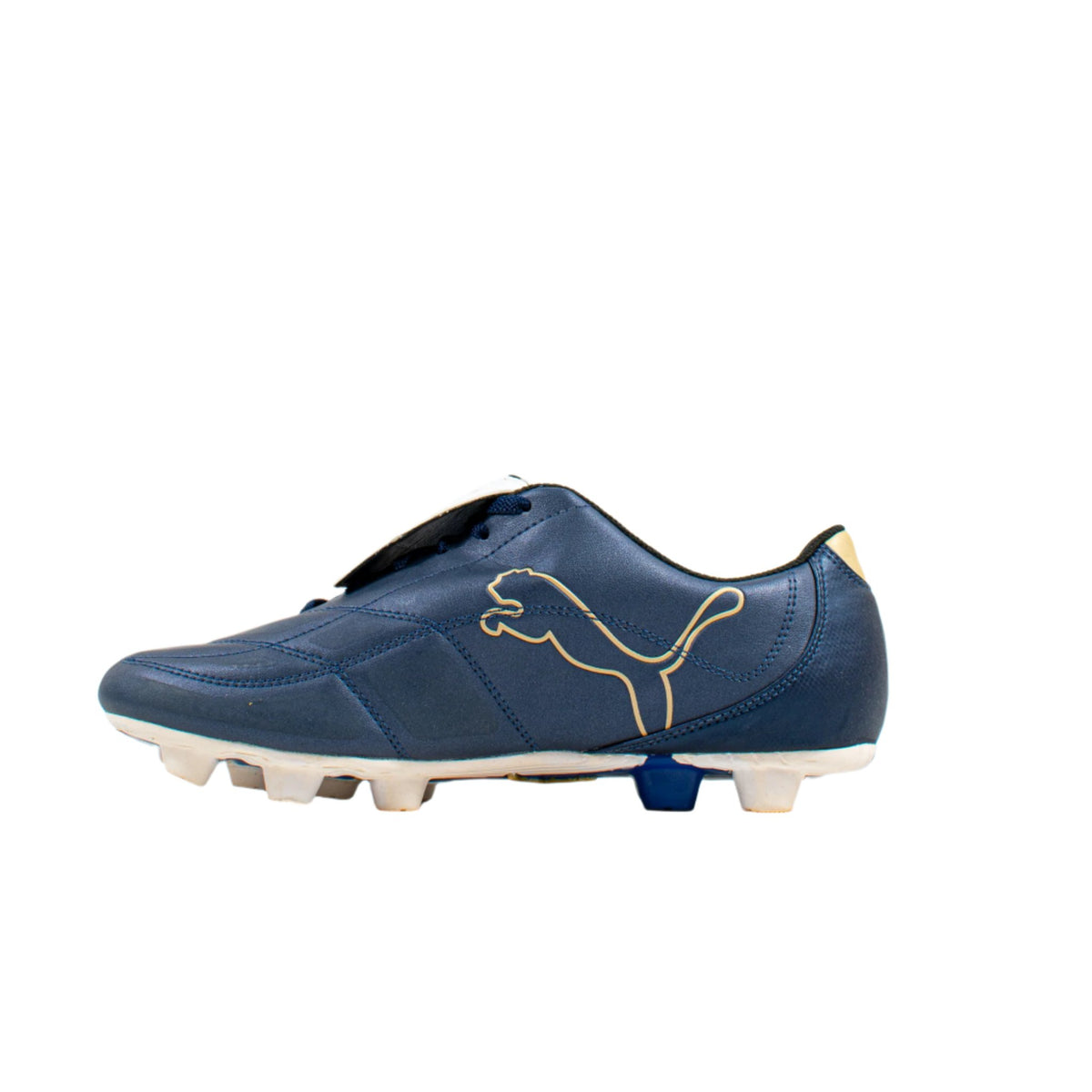 Puma Esito II R Navy Blue HG – Classic Soccer Cleats