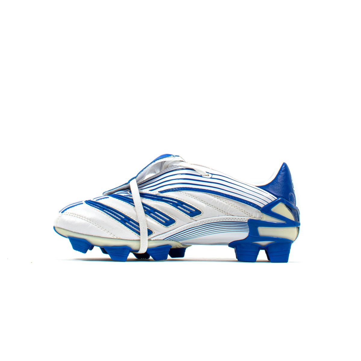 Adidas Predator Absolute White Blue FG – Classic Soccer Cleats